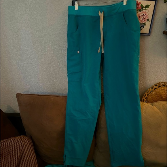 Figs | Pants & Jumpsuits | Figs Teal Scrub Pants | Poshmark
